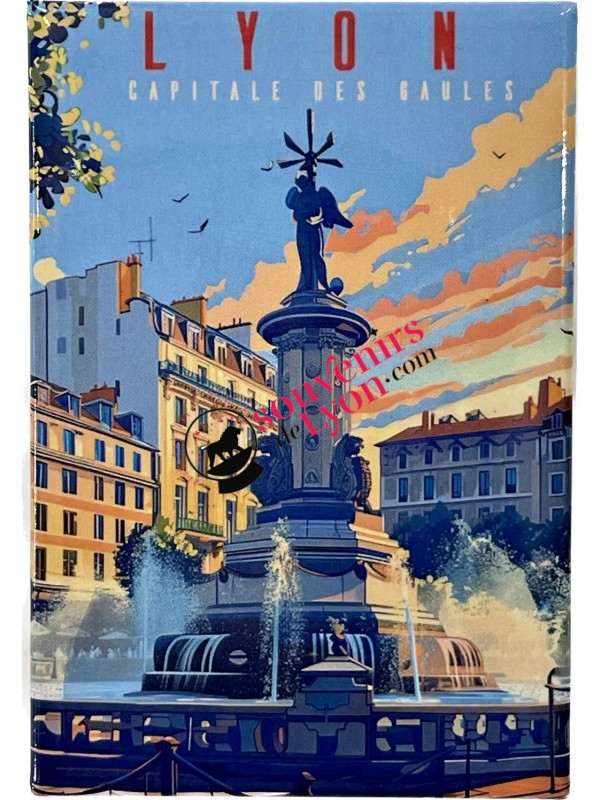 Magnet Lyon Capitale des Gaules